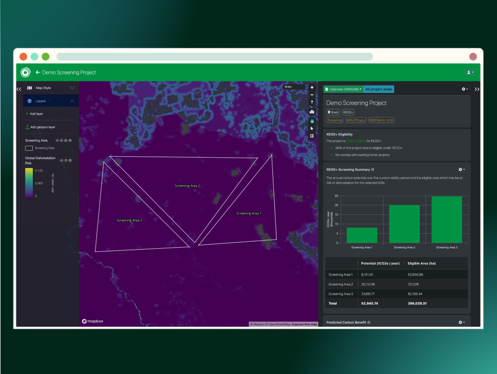 Introducing NbS Project Screening: reliable carbon potential estimates ...