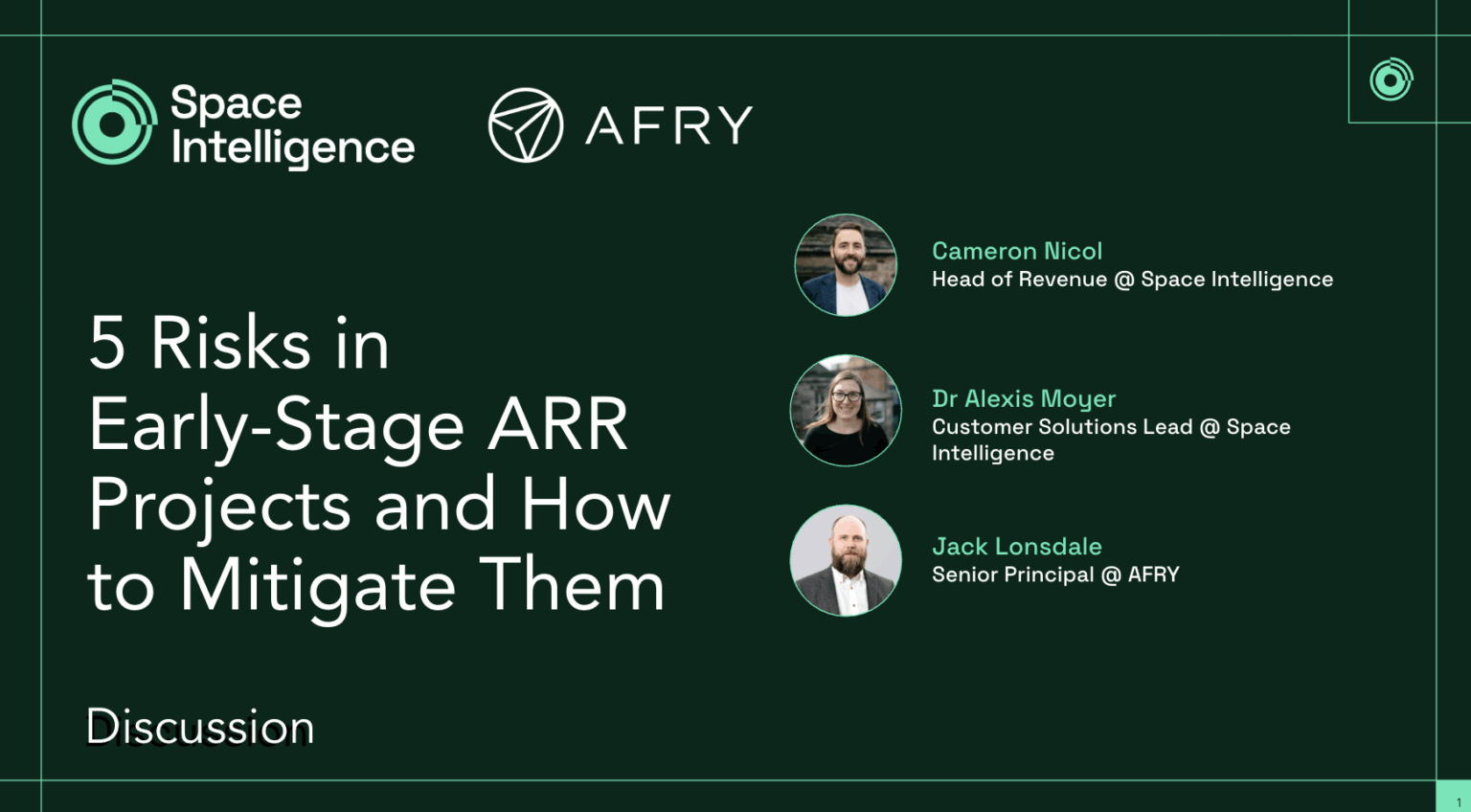 5 Risks in Early-Stage ARR projects and How to Mitigate Them - Space ...